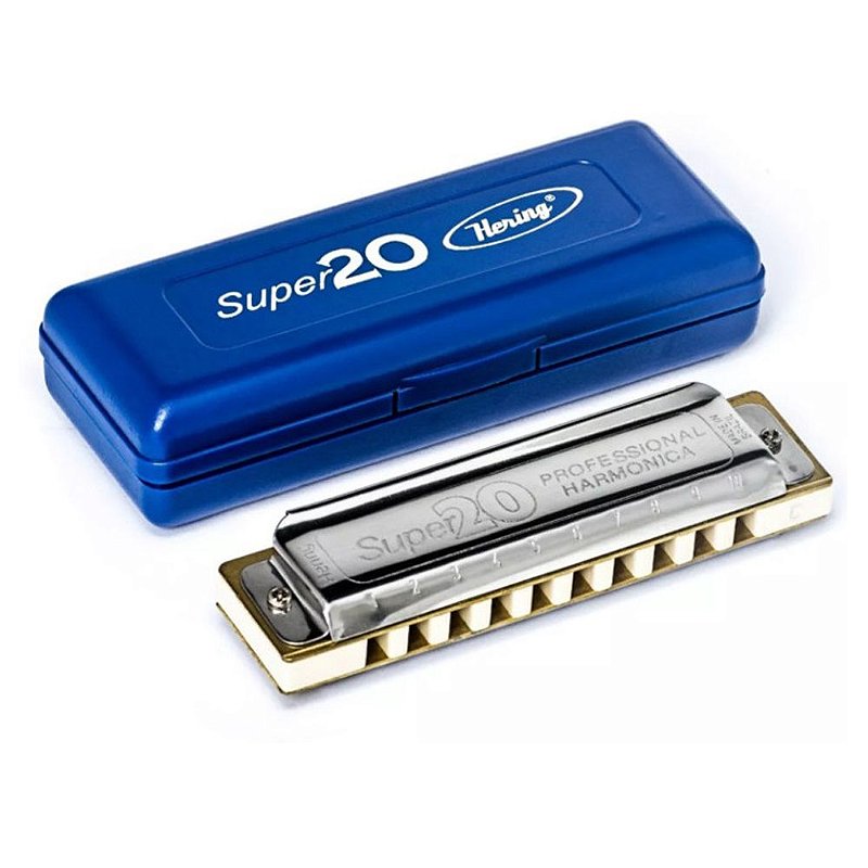 Harmonica Super 20 8020 em A (Lá) HB - Hering - AudioDriver ...