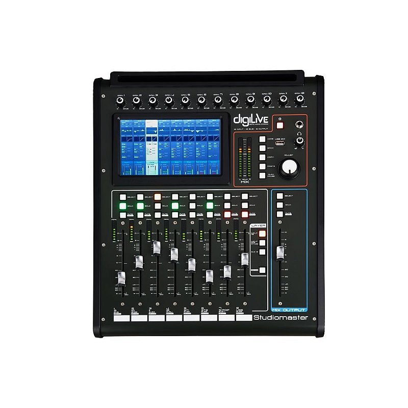 Mixer digital 16 Canais Studiomaster Digilive 16 - AudioDriver ...