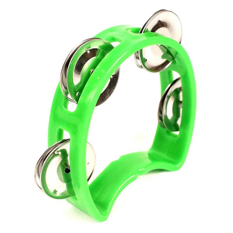 Pandeiro Meia Lua Infantil Liverpool 4" Verde - AudioDriver ...