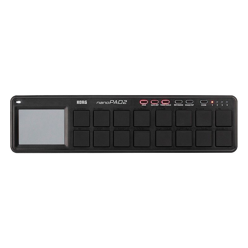 Controlador 16 Pads USB MIDI Korg nanoPAD2 Preto - AudioDriver ...