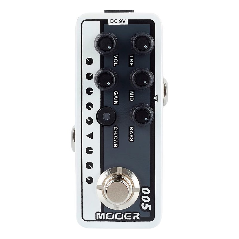 Pedal Preamp Mooer 005 Brown Sound 3 – Amplificador Britânico Compacto ...