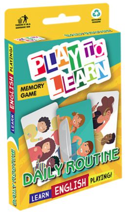 memory game daily routine play to learn - Books R Toys