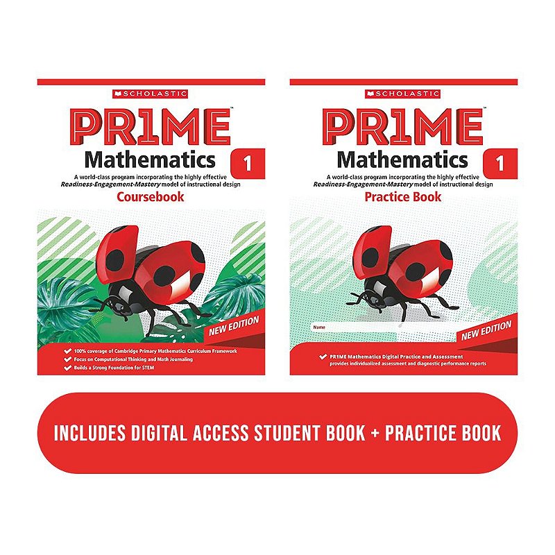 Prime Mathematics Grade 1 Full Pack- new edition - Books R Toys