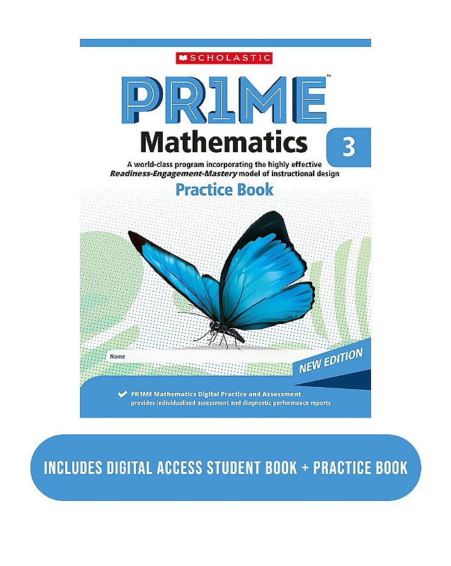 PrimeMathematics Grade 3 Practice Book Pack- new edition - Books R Toys