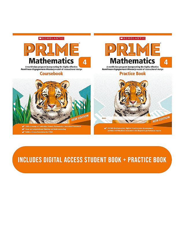 Prime Mathematics Grade 4 full Pack- new edition - Books R Toys