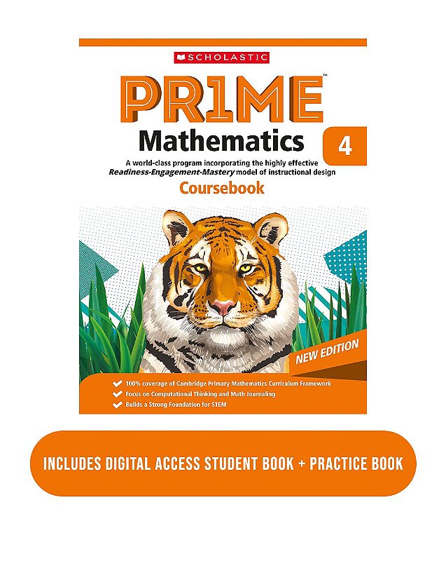 Prime Mathematics Grade 4 Coursebook Pack- new edition - Books R Toys
