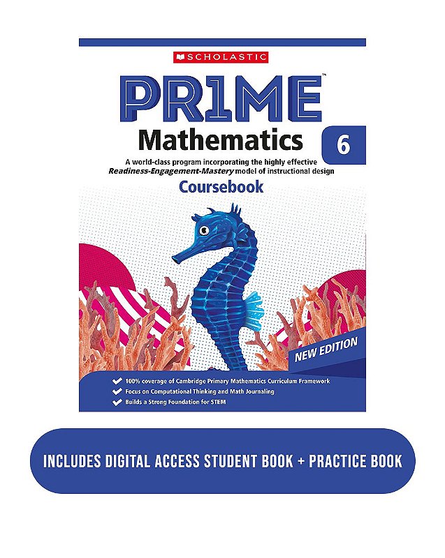 Prime Mathematics Grade 6 Coursebook Pack- new edition - Books R Toys