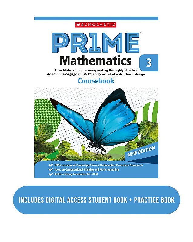Prime Mathematics Grade 3 Coursebook Pack- new edition - Books R Toys