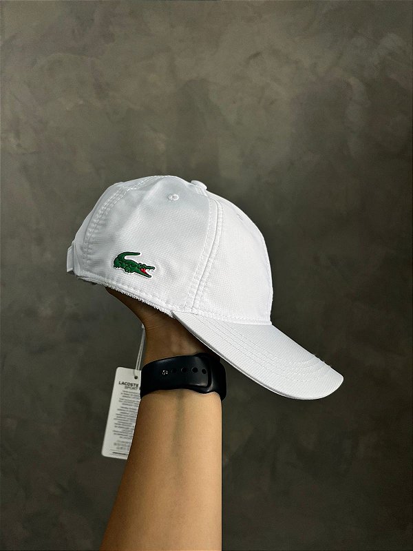 Bone Lacoste Sport Branco - DA FANATICOS - Os melhores conjuntos e ...