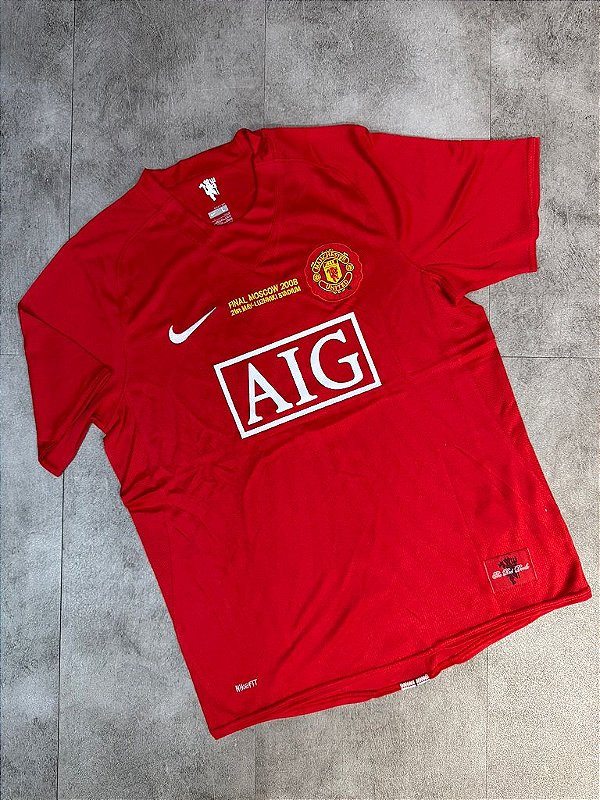 CAMISA MANCHESTER UNITED RETRO 2008 - DA FANATICOS - Os melhores ...
