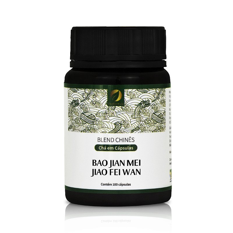 Bao Jian Mei Jiao Fei Wan - metabolismo de gordura - 100cp - Jasmim Saúde