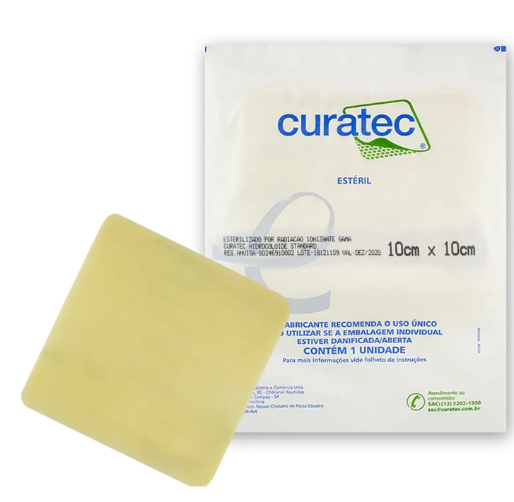 Curativo Hidrocoloide Curatec Plus - Extrafino - Cuidadores BH ...