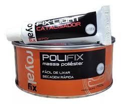 ROYAL MASSA POLIESTER POLIFIX 750G - Ramos Distribuidora