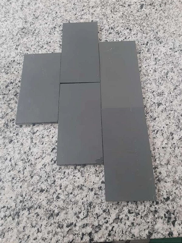 Piso de Ardósia Natural 11,5x23cm - Original Pedras