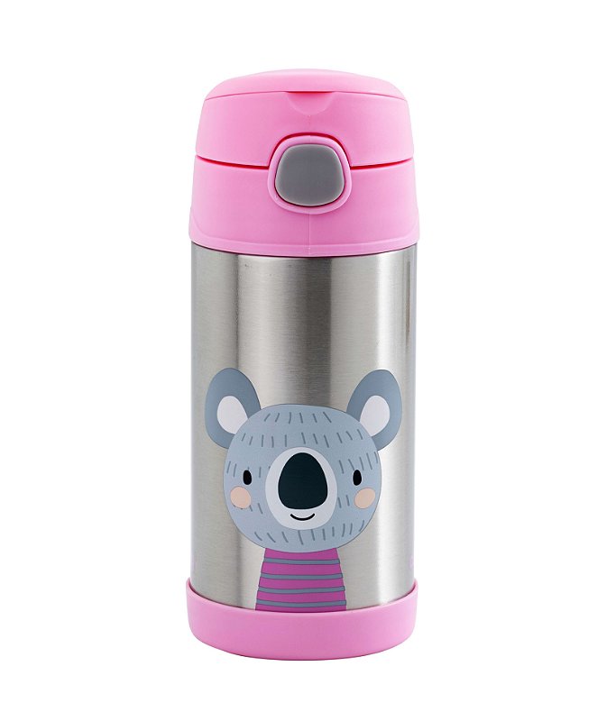 Garrafa Térmica Inox 270ml Coala - Clingo - Tutti Amore - A melhor loja ...