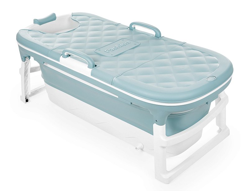 Banheira Dobrável Ofurô Luxo Extra Grande Azul ( 10 meses à 90Kg ) - B ... Banheira Dobrável Ofurô Luxo Extra Grande Azul ( 10 meses à 90Kg ) - B ...