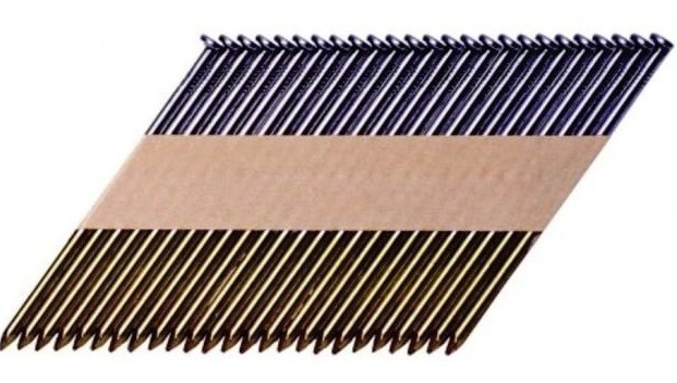 PREGO GALVANIZADO ANELADO EM PENTE PAPEL 30/34º D 3.1* 90mm CX 2000 ...