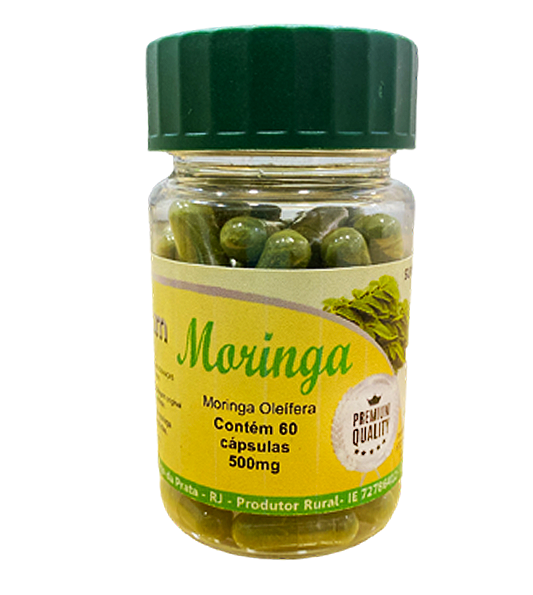 Moringa PREMIUM - 500mg 60 Capsulas - Sitio Santa Luz