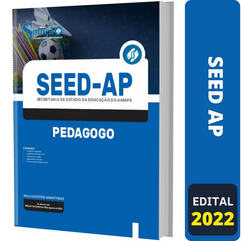 Apostila SEED AP - Pedagogo - Secretaria Educação do Amapá - Solução ...