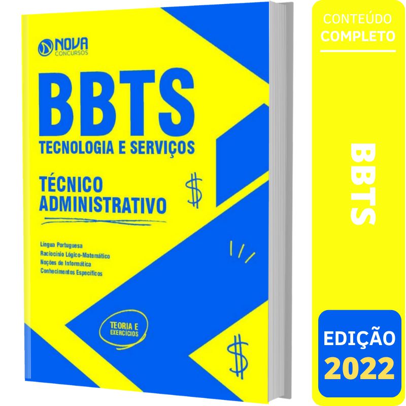 Apostila BBTS Tecnologia e Serviços - Técnico Administrativo - Solução ...