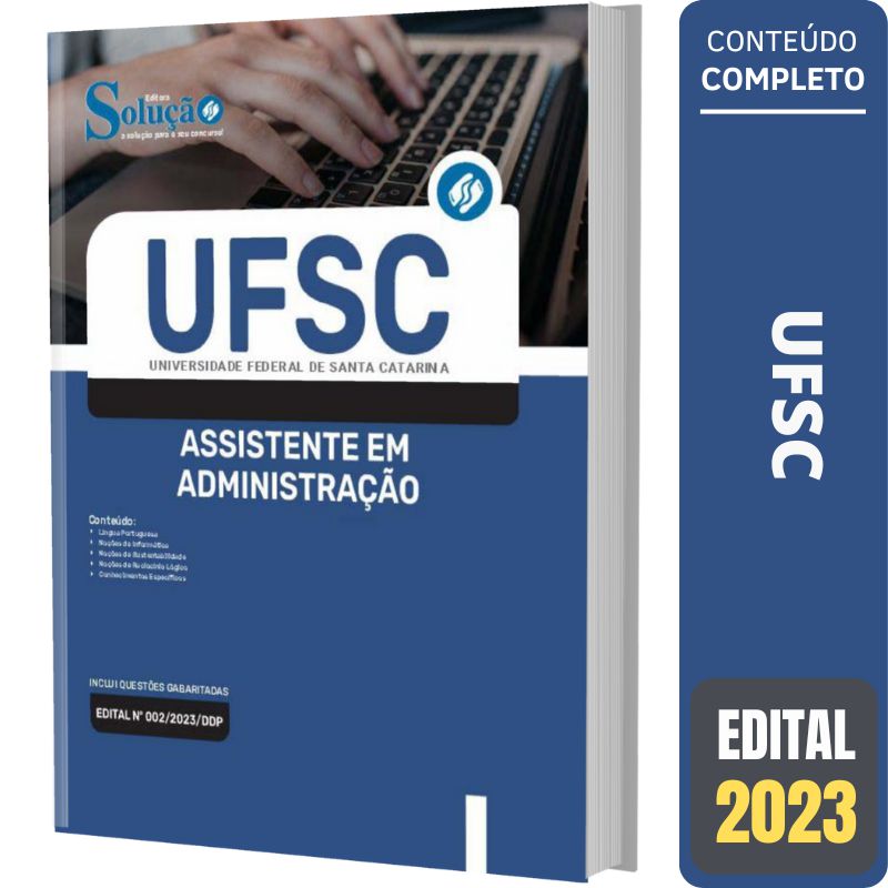 Apostila Concurso UFSC - Assistente em Administração - Solução ...