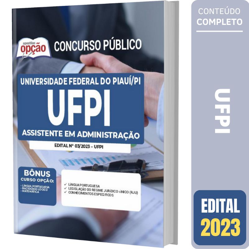 Apostila UFPI - Assistente em Administração - Solução Concursos ...