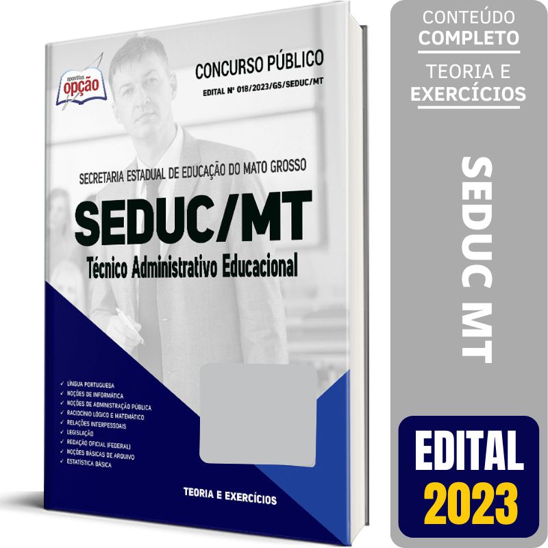 Concurso Seduc Mt 2023 - RETOEDU