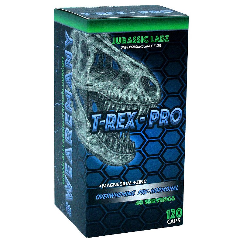 T-Rex-Pro ( Pre Hormonal) 120 Tabs - Jurassic Labz - AllLabs.Oficial