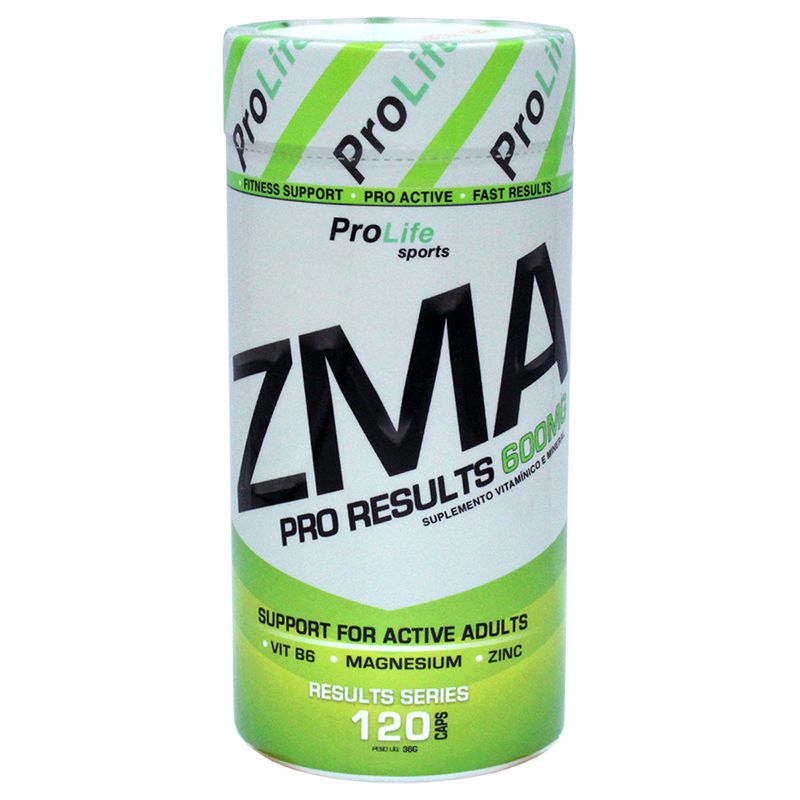ZMA PRO RESULTS (120CAPS) Pro Life Sports - AllLabs.Oficial