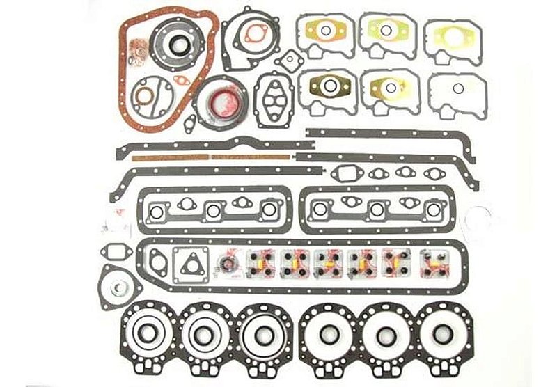 Jogo Juntas Completo Motor Mercedes-benz Om355 6 Cilindros - Powertec ...