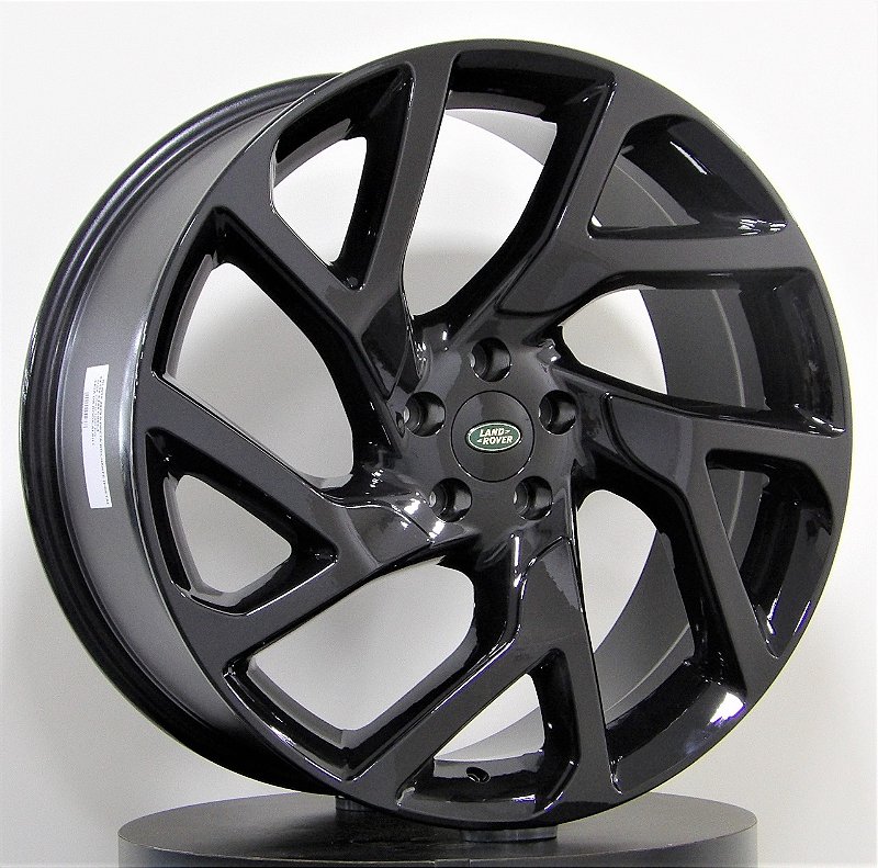 RODAS VELAR AUTOBIOGRAPHY RANGE ROVER ARO 20 Furação 5X108 PRETO ...