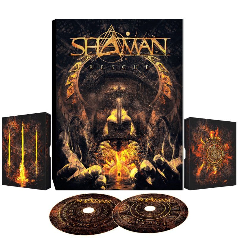 Shaman - CD/DVD - "Rescue" - Digipack Luxo - Confessori - Loja Oficial