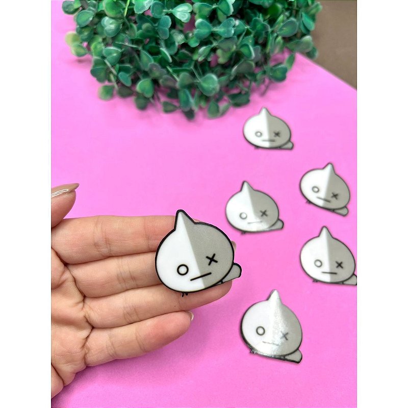 Aplique de Acrílico Fino BTS Van (Army) - Unidade - Encontro das Fitas