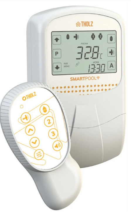 Controlador Smart Pool 12Vcc 90W RGB Com fonte 220Vca Tholz ...