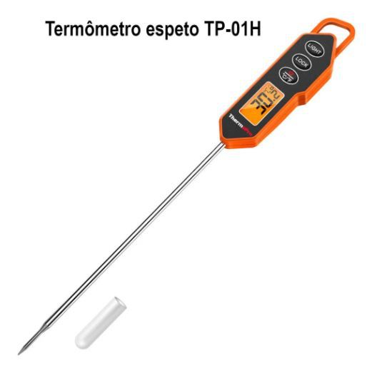 Termômetro Digital Espeto Alimentos Thermopro Tp-01h - A Ferro e Fogo ...