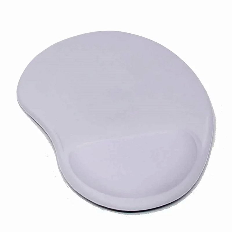 Mouse Pad Oval ergonômico para sublimação c/ 6un - JPS INFO
