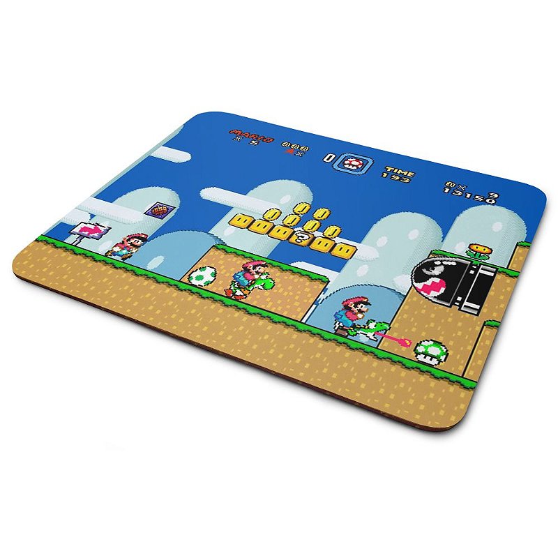 Mouse Pad Gamer - Super World Screen Game (SALDO) - Fun Geek Store