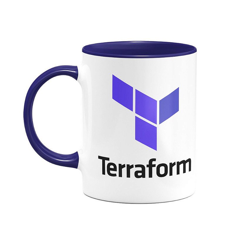 Caneca Dev Terraform - B-blue (Saldo) - Fun Geek Store