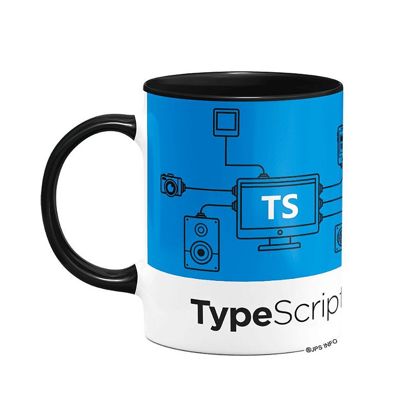 Caneca Dev B-black - TypeScript (Saldo) - Fun Geek Store