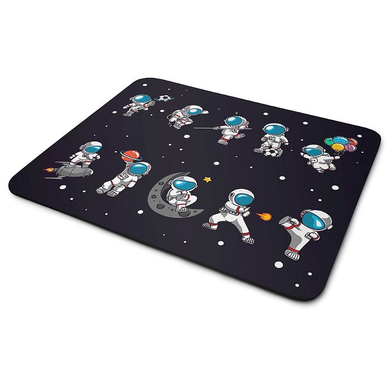 Mouse Pad Divertido - Astronauta Hobbies - Fun Geek Store