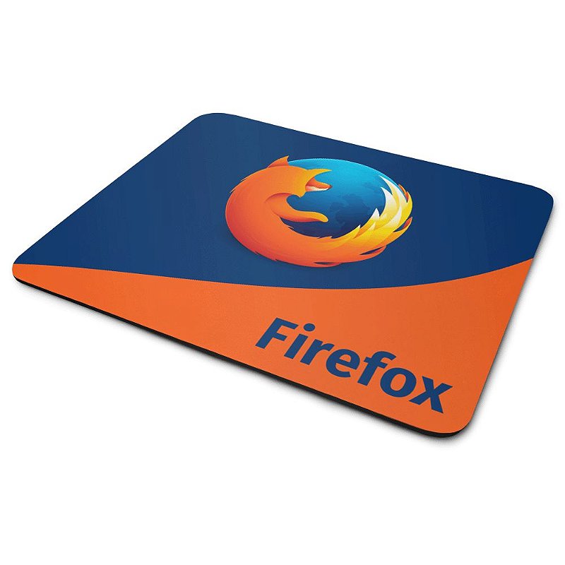 Mouse Pad Geek emborrachado - Firefox Web Browser - Fun Geek Store