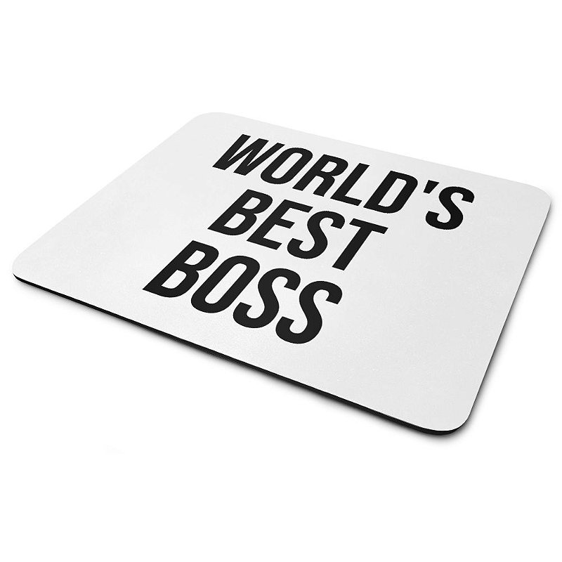 Mouse Pad Geek - World's Best Boss - The Office - Fun Geek Store
