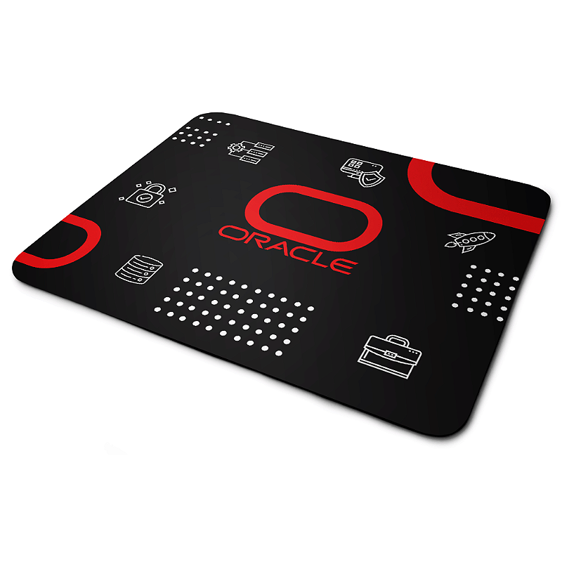 Mouse Pad DEV black de borracha - Oracle - Fun Geek Store