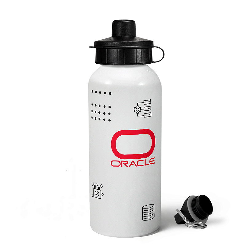 Garrafa Squeeze MQ Dev Programador - Oracle - Fun Geek Store