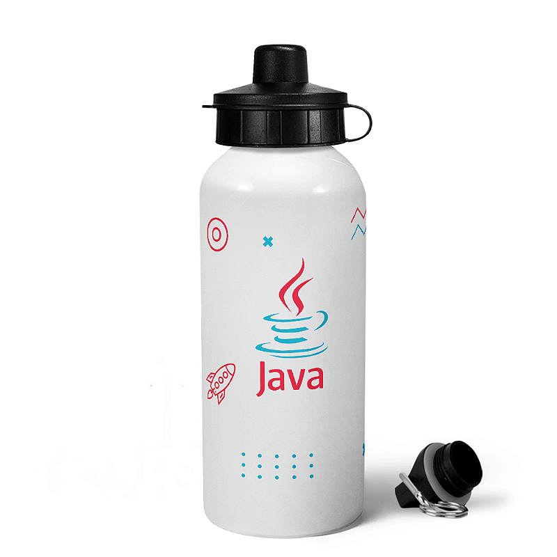 Garrafa Squeeze MQ Dev Programador - Java - Fun Geek Store