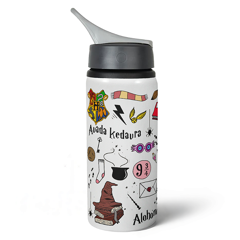 Garrafa Squeeze NK Geek - Icons Fantasy Potter - 600ml - Fun Geek Store