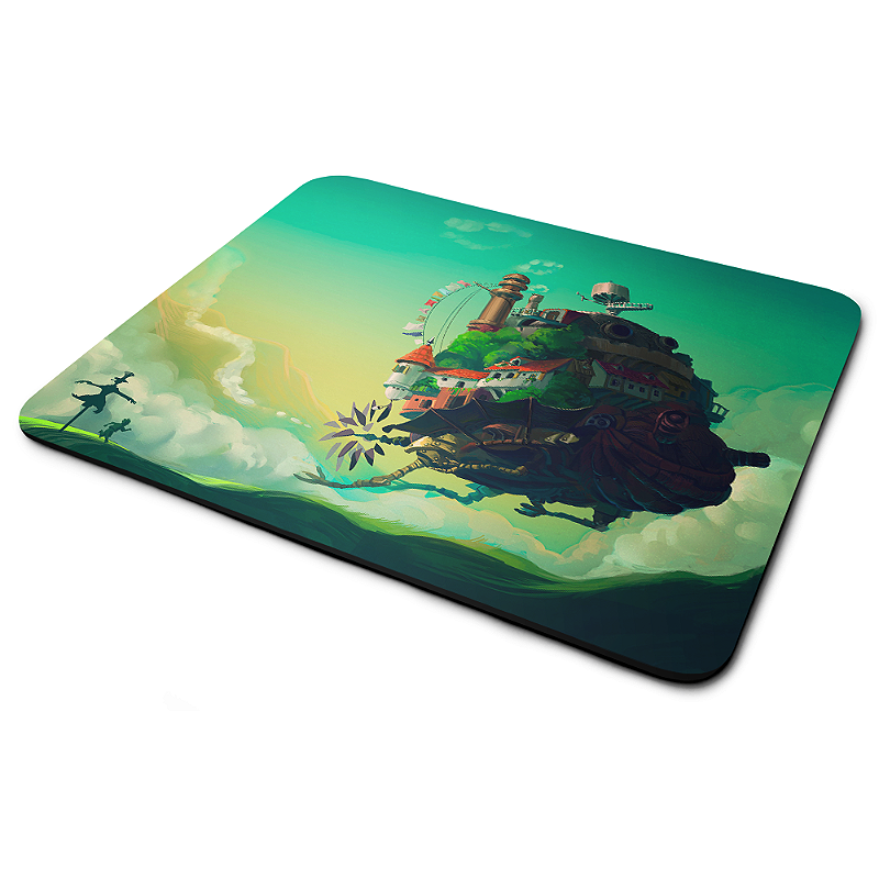 Mouse Pad Geek - O castelo animado 22x18 - Fun Geek Store