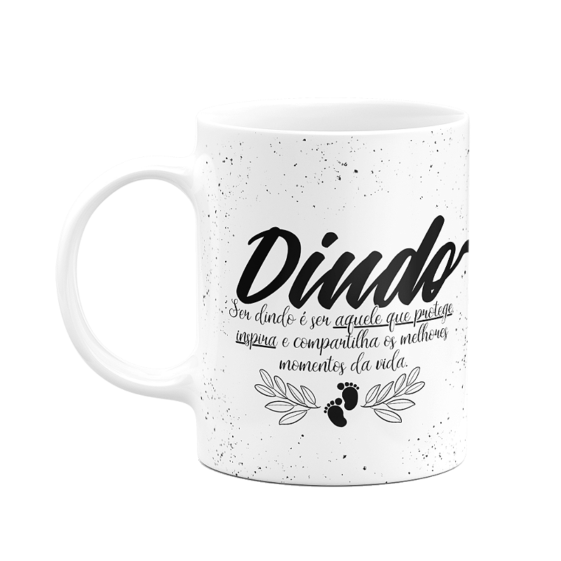 Caneca de Dindos - Ser Dindo é... M3 - 325ml - JPS INFO