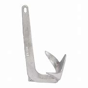 ANCORA BRUCE 2KG EM AÇO GALVANIZADO - BacaNáutica - Sua loja Náutica