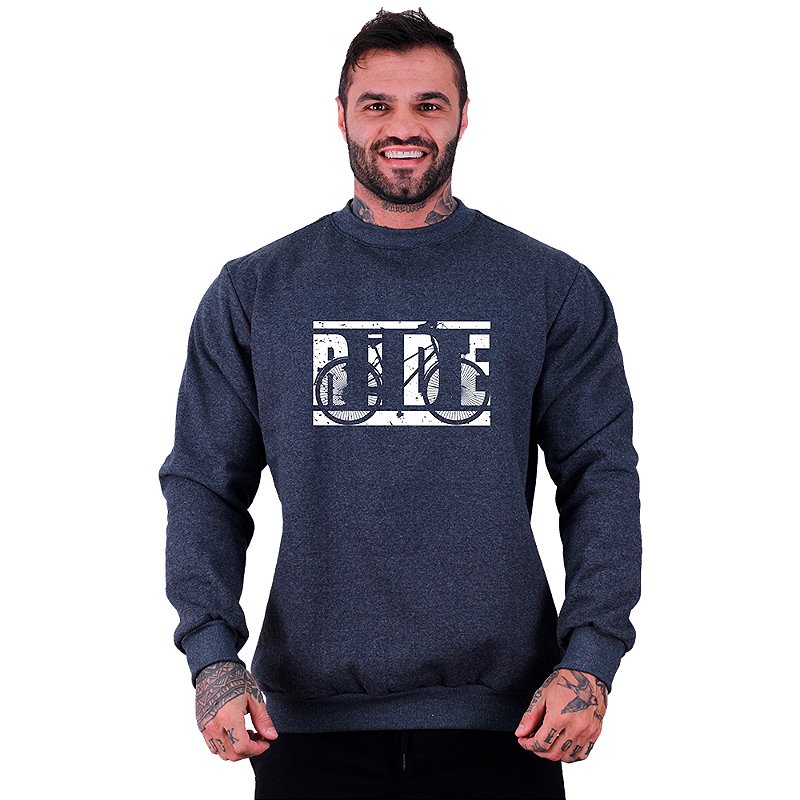 Blusa Moletom Basic Masculina MXD Conceito MTB Mountain Bike Ciclismo - MXD Conceito